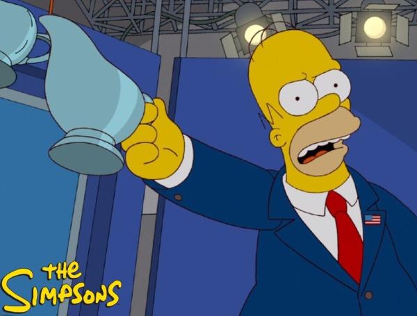 Los Simpson predijeron el símbolo de los Republicanos para apoyar a ...