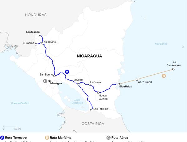 Las tres rutas de los migrantes irregulares víctimas del Estado ‘coyote ...
