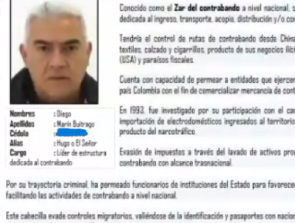 Sicarios, cocaína y crímenes, el otro expediente engavetado contra el 'zar del contrabando'