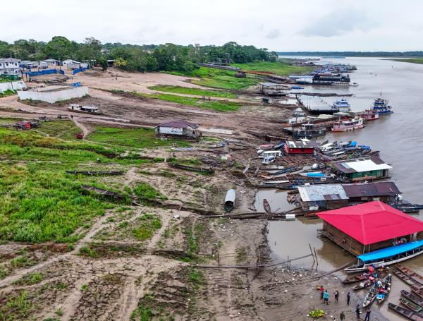 ¿La sequía histórica de este año en el río Amazonas sería solo ‘un ...