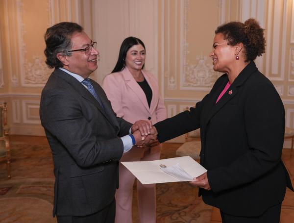 Estos son los cinco nuevos embajadores en Colombia que presentaron sus cartas credenciales al ...