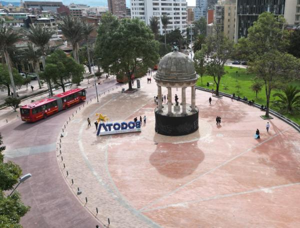 Parque de Los Periodistas quedó totalmente renovado