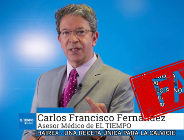 Suplantan con IA la identidad del doctor Carlos Francisco Fernández para promover, falsamente ...