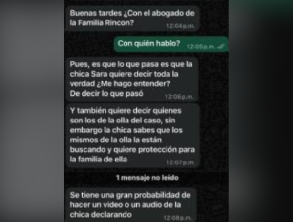 Tras grabar video, desapareció testigo clave del crimen de Juan Felipe ...