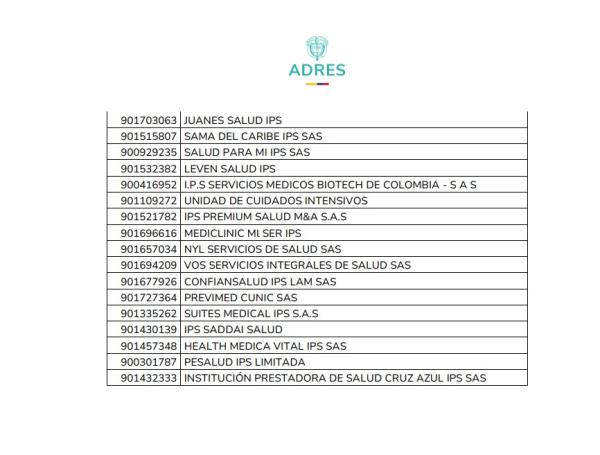 La Adres pone en conocimiento de la Fiscalía presunta estafa y falsedad ...