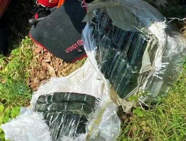 Las pistas del carro rojo que llevaba cocaína con el sello Tesla ...