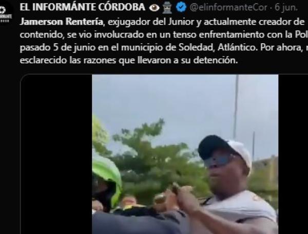 Investigan fuerte arresto contra exjugador del Junior y ahora ...