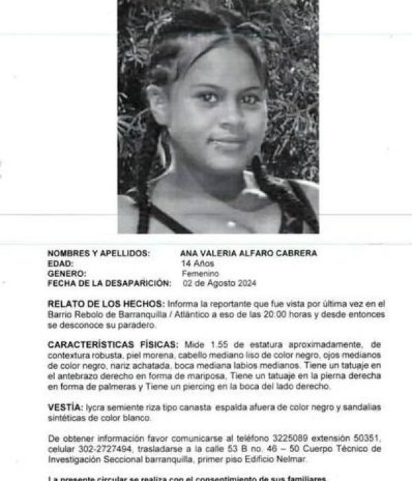 La desaparición de la joven Ana Valeria: un enigma que moviliza a su ...