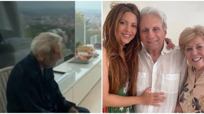 William Mebarak, padre de Shakira, hospitalizado en Barranquilla por ...