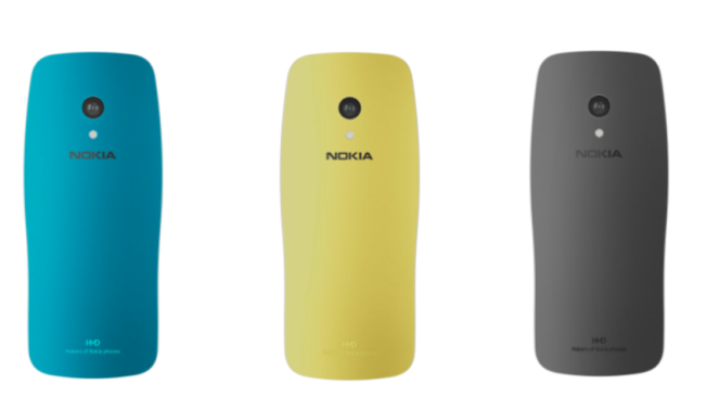 Nokia revive uno de sus clásicos teléfonos, el 3210, con mejor cámara, internet y otras novedades