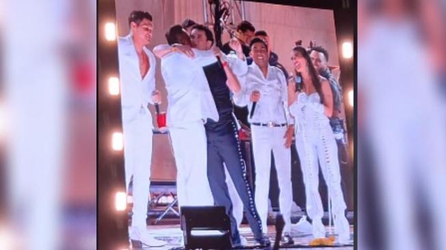 Omar Geles en su último concierto con Silvestre Dangond, revalan cómo ...