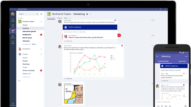 Lanzan Microsoft Teams para Windows y Mac con Copilot integrado