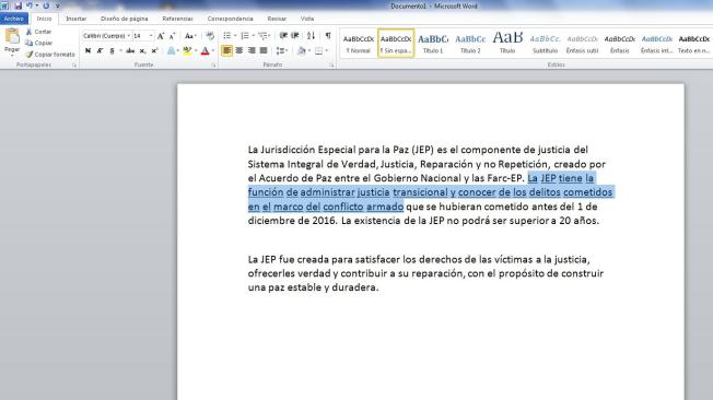 ¿Cómo usar el contador de palabras en Word?