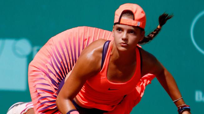 Emiliana Arango, tenista número uno de Colombia en Billie Jean King Cup