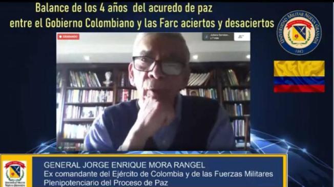 El general Mora lanza el más fuerte ataque al proceso de paz con las Farc