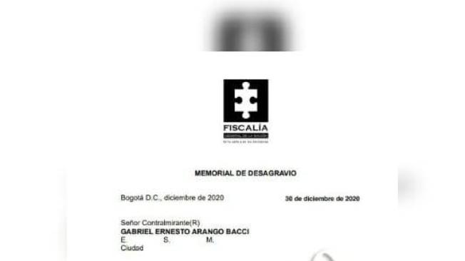 Gabriel Arango: piden evaluar conducta de almirante Guillermo Barrera
