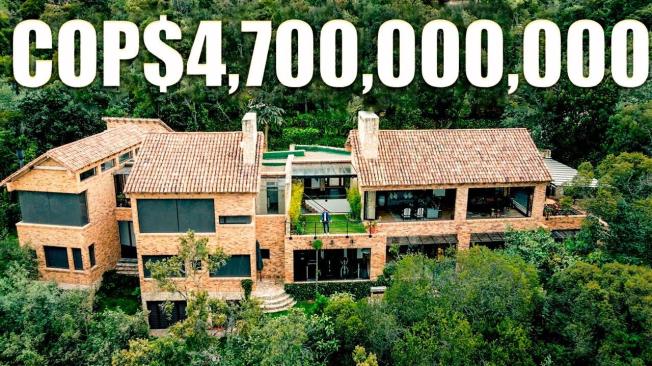 Video: la mansión de Maluma y otras casas extravagantes de Colombia