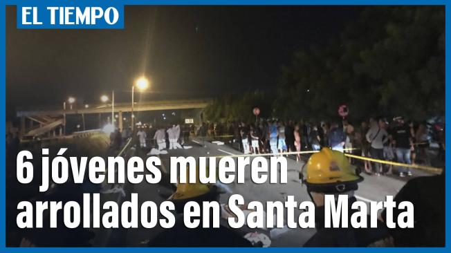 Accidente vial Santa Marta y otros causados por conductores ebrios