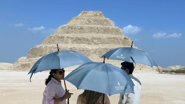 Egipto abre al público la tumba del faraón Zoser tras ser restaurada