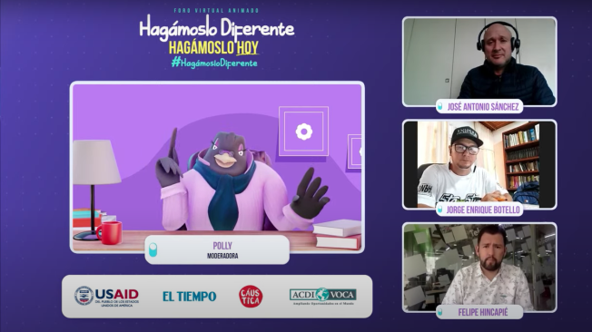 Reflexiones foro virtual animado ¡Hagámoslo diferente, Hagámoslo hoy!