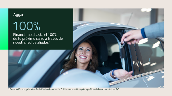 Aggar, la empresa que lo ayuda a cumplir su sueño de tener carro propio