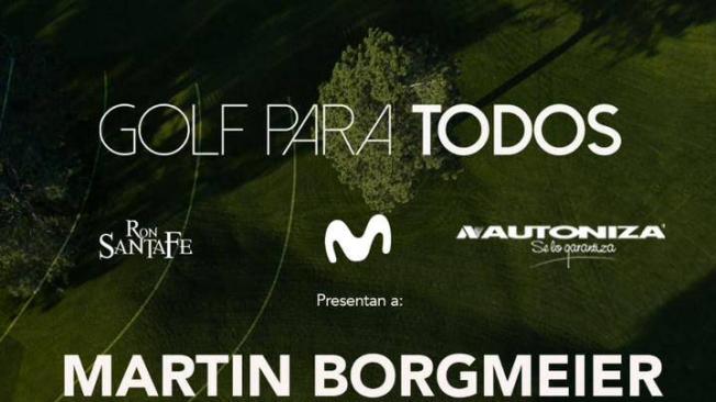Martin Borgmeier, campeón mundial de Long Drive, jugará en Bogotá