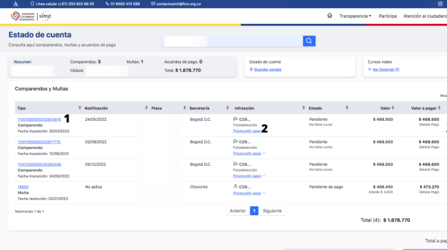 ¿Cómo saber si tengo una multa o un comparendo?