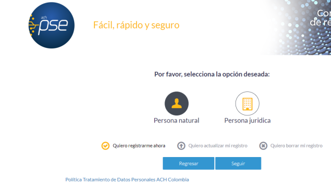 ¿Cómo se puede registrar en PSE?