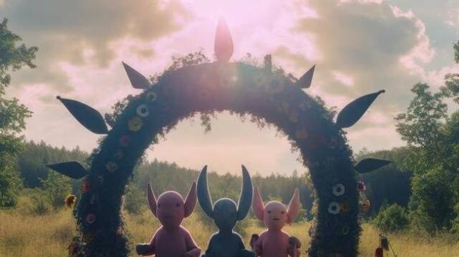 La terrorífica versión de los 'Teletubbies', según IA