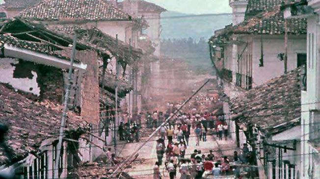 Terremoto de Popayán: historia del fotógrafo de la tragedia en Cauca