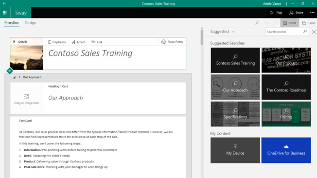 Microsoft Sway: ¿qué es, cuáles son sus funciones y sus ventajas en el ...