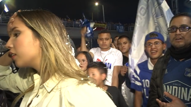 Periodista de citytv robada por hincha de Millonarios relata robo en ...