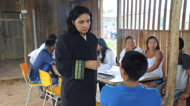 JEP realizó audiencia étnica con la comunidad Bocas del Yi, en Mitú