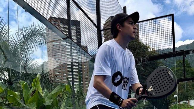 Tomas Roldan: primer colombiano en jugar padel a nivel profesional