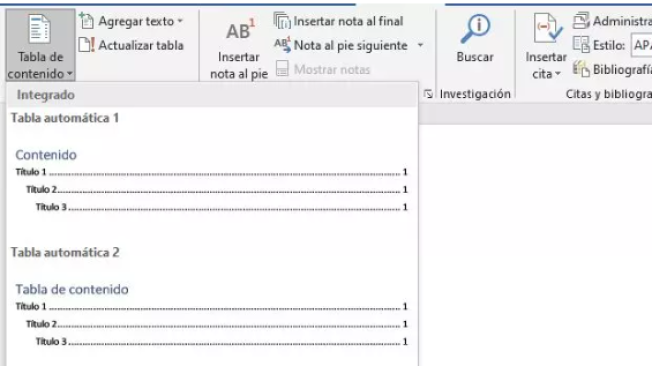 Microsoft Word: ¿cómo puede crear y usar el índice automático del ...