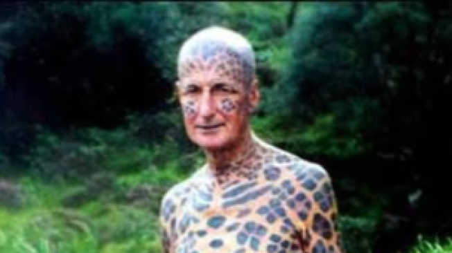Tom Leppard: el hombre que se tatuó el cuerpo como un leopardo y vivió ...