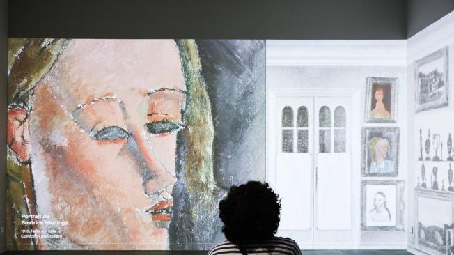 Los orígenes de Modigliani se ven en una exposición en París