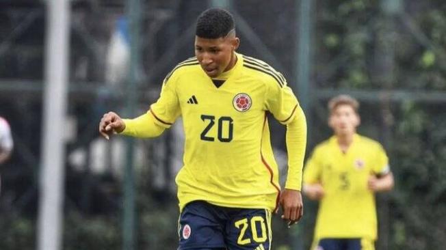 Brayan Caicedo, del Torneo BetPlay, está entre las mayores promesas del mundo