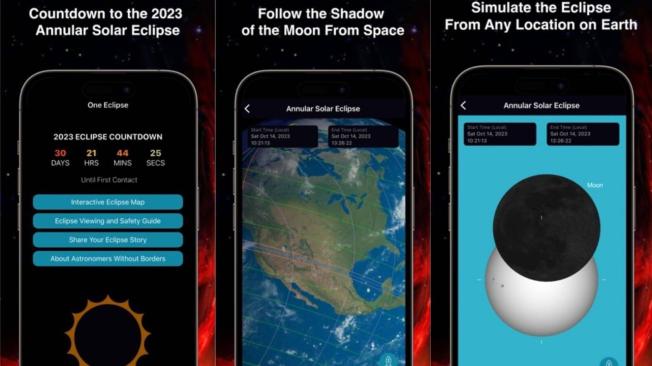 Estas son algunas aplicaciones para Android y iOS para poder disfrutar de los eclipses