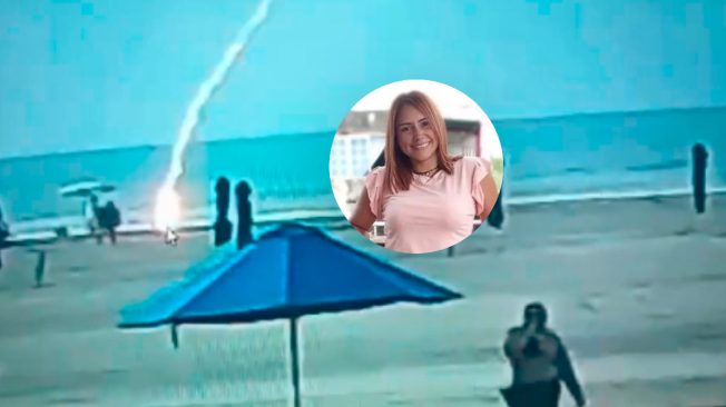 Joven muerta por rayo en Cartagena: revelan ultima llamada antes de morir