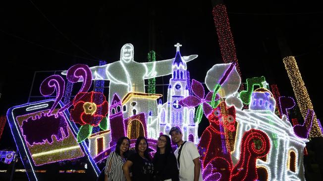Alumbrados en Colombia: así se ve la navidad en las principales ...