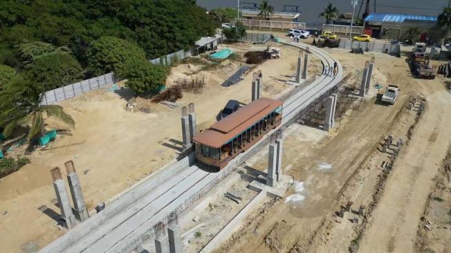 Tren turístico de Barranquilla: pruebas exitosas del primer vagón ...