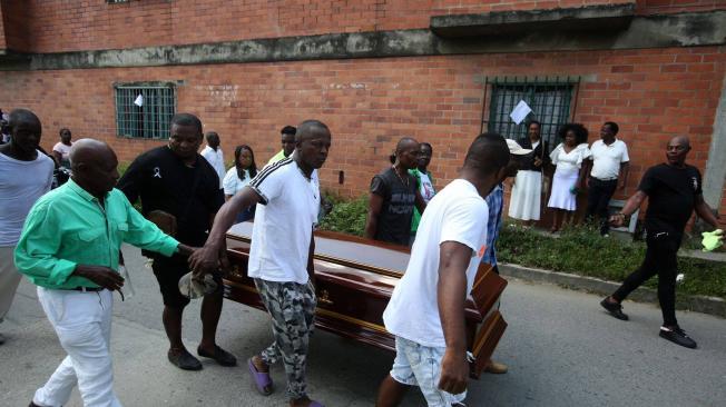 Tristeza y dolor en el sepelio de Elmer Abonía, alcalde de Guachené