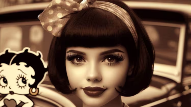 Así se vería Betty Boop en la vida real, según la inteligencia artificial