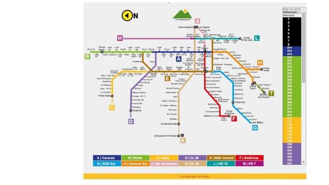 Transmilenio: el mapa que necesita para conocer todas las estaciones