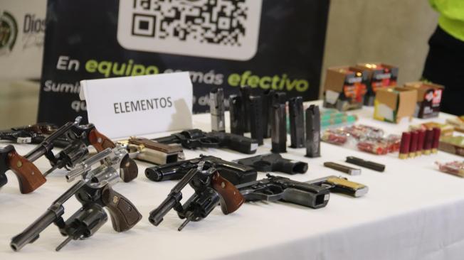 Bogotá: Cae banda de tráfico de armas operaba en una antigua armería