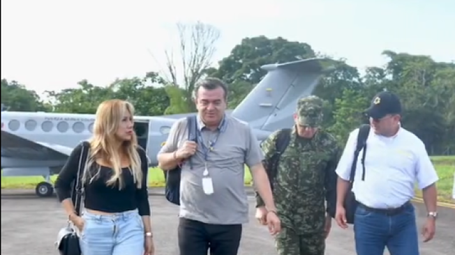 ¿De quién es el helicóptero en el que voló la consejera Sandra Ortiz ...