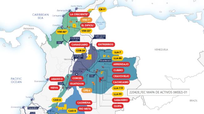 Petrolera Frontera Energy estudia la venta total o parcial de algunos ...