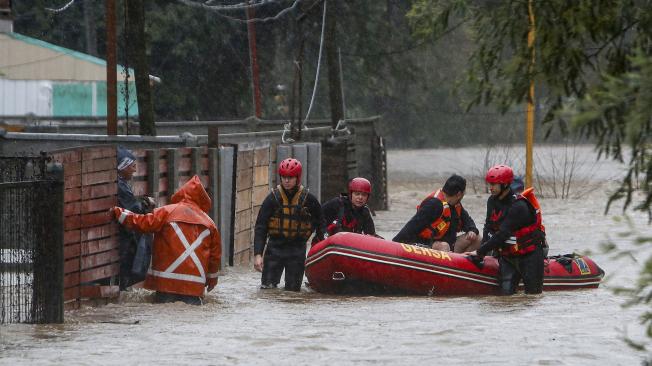 Las impresionantes imágenes que dejó la emergencia por lluvias ...