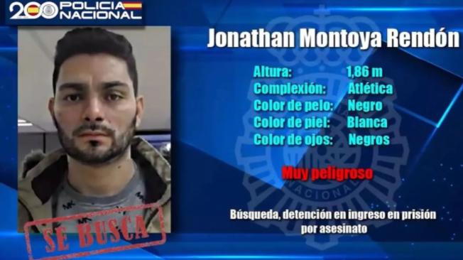 Se entregó Jonathan Montoya Rendón, colombiano de lista de los más ...